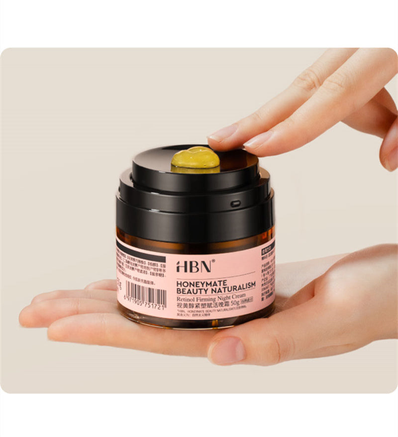 HBN 50g Double Retinol Firming Anti-wrinkle Night Facial Cream (2.0) T | LookHealthyStore