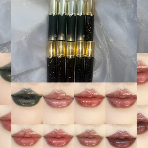 Girlcult Fantasy Shimmer & Chameleon Mirror Lip Glaze Swatches💜💎 ...