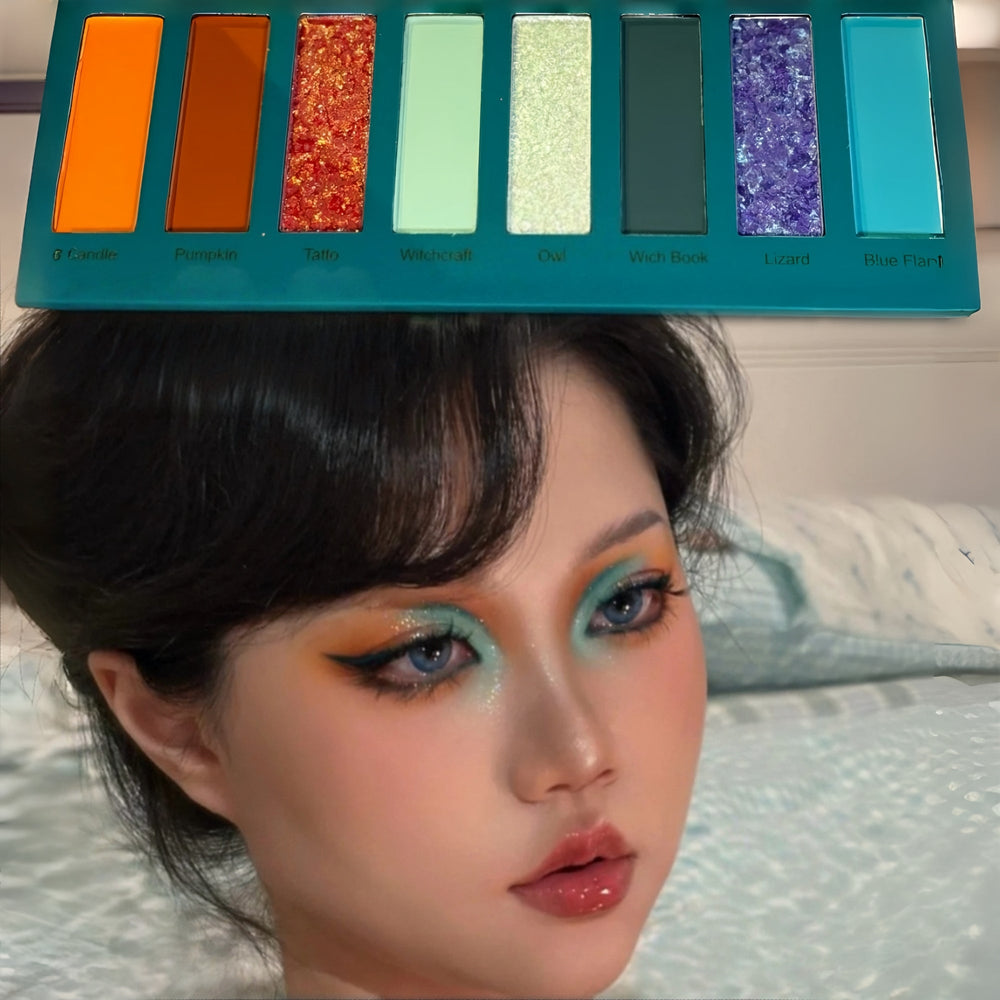 Narimi Pumpkin Spice Eyeshadow Makeup Tutorial🎃 – LookHealthyStore