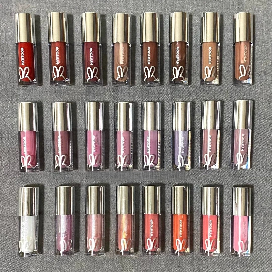 HYNTOOR Future Planet Lip Gloss Color Comparison Collection🤎 ...