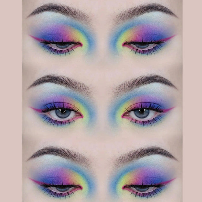5 Gorgeous Eye Makeup Looks From QianYan Excitement Eyeshadow Palette🦄 ...