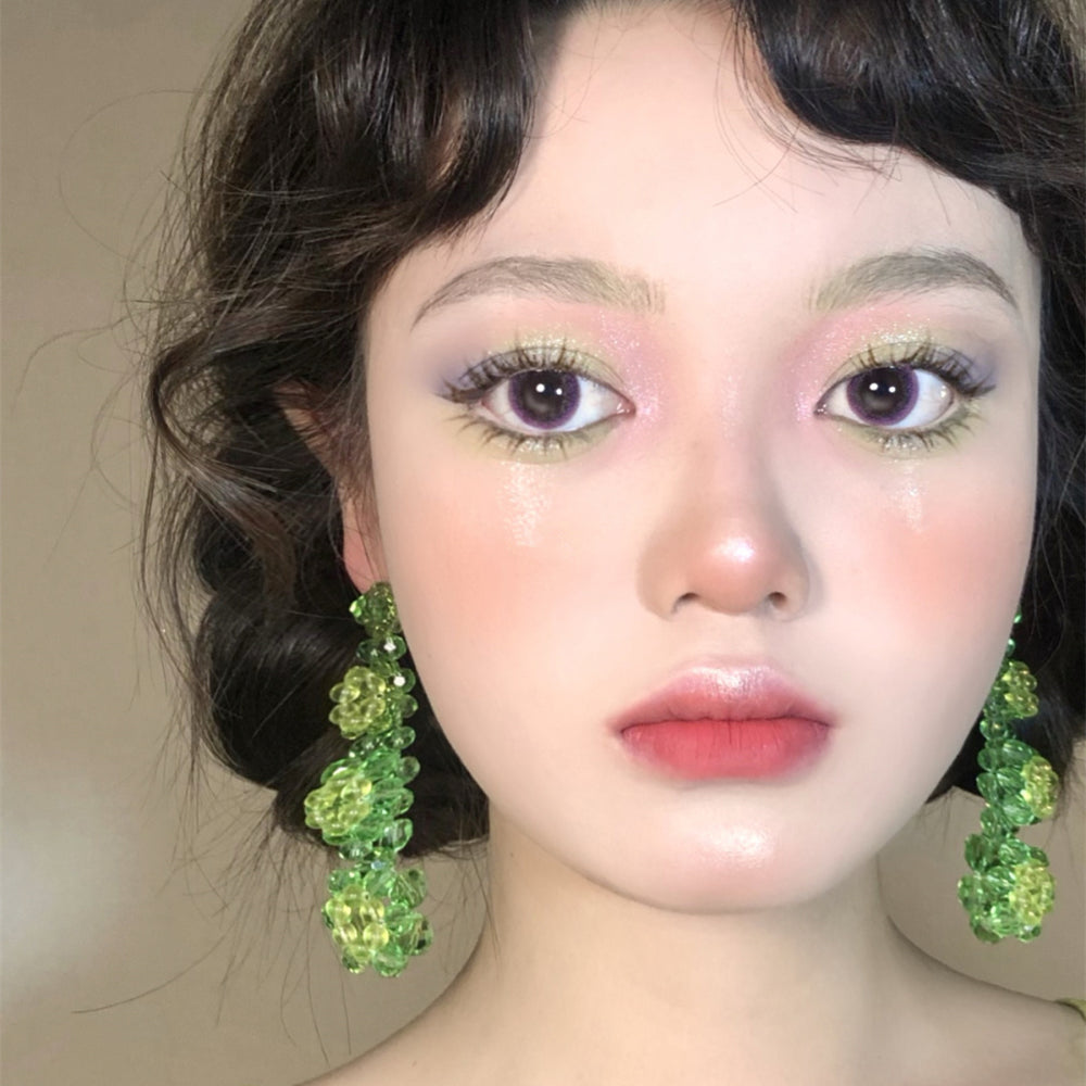 Girl Makeup In Oil Painting With JUDYDOLL Monet's Dreamland Eyeshadow ...
