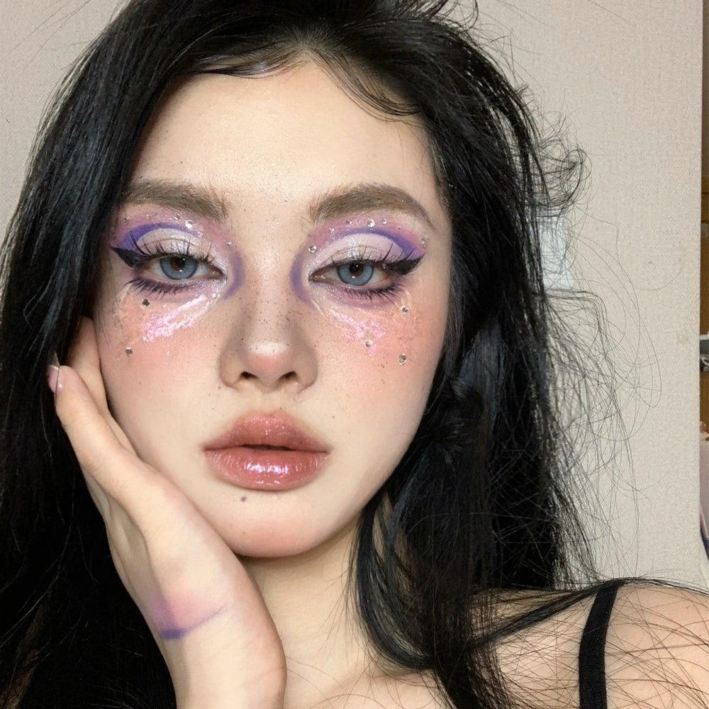 Super Dreamy Purple Lace Butterfly Makeup Tutorial🔮🦋 – LookHealthyStore