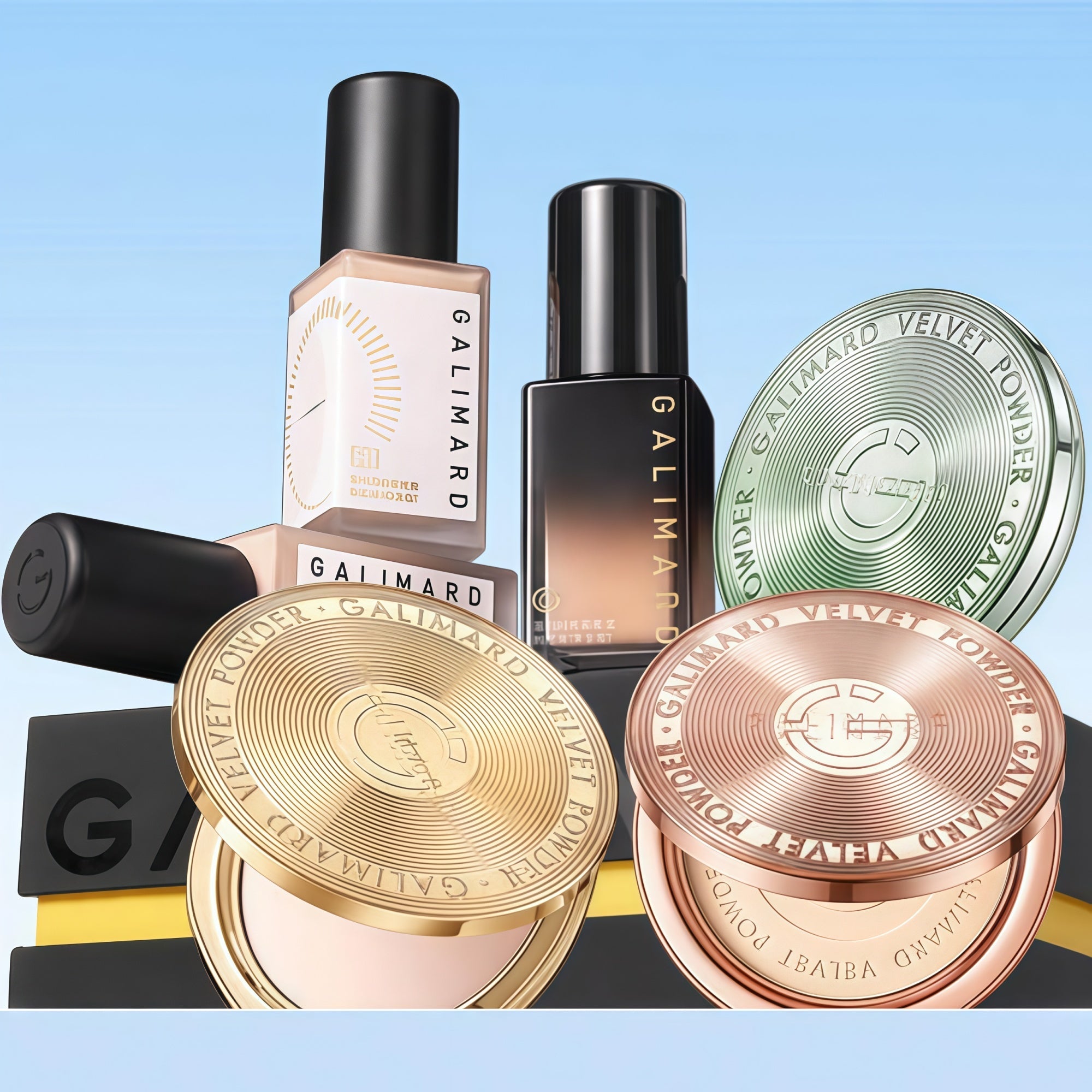 GALIMARD Cosmetics - Focus on base makeup, foundation, concealer ...