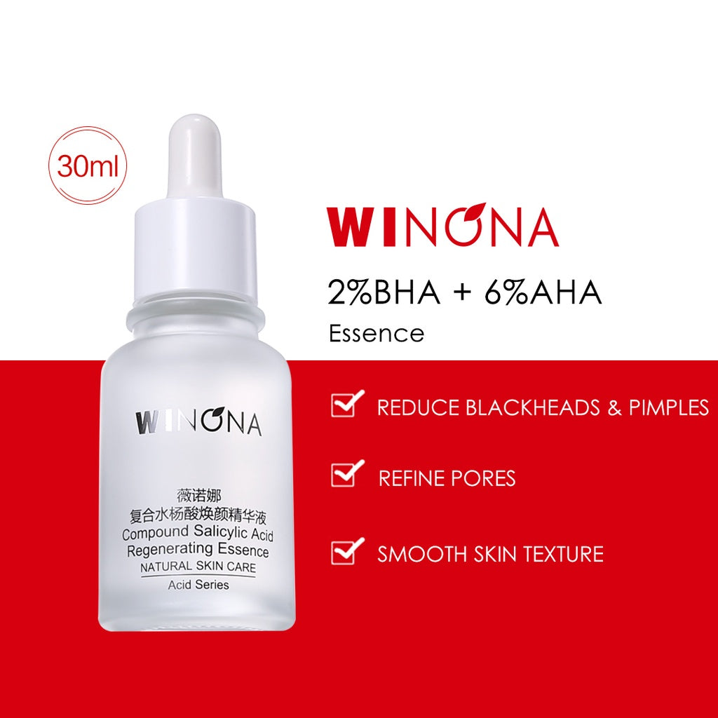 WINONA BHA Series Compound Salicylic Acid Regenerating Anti-Acne Serum ...