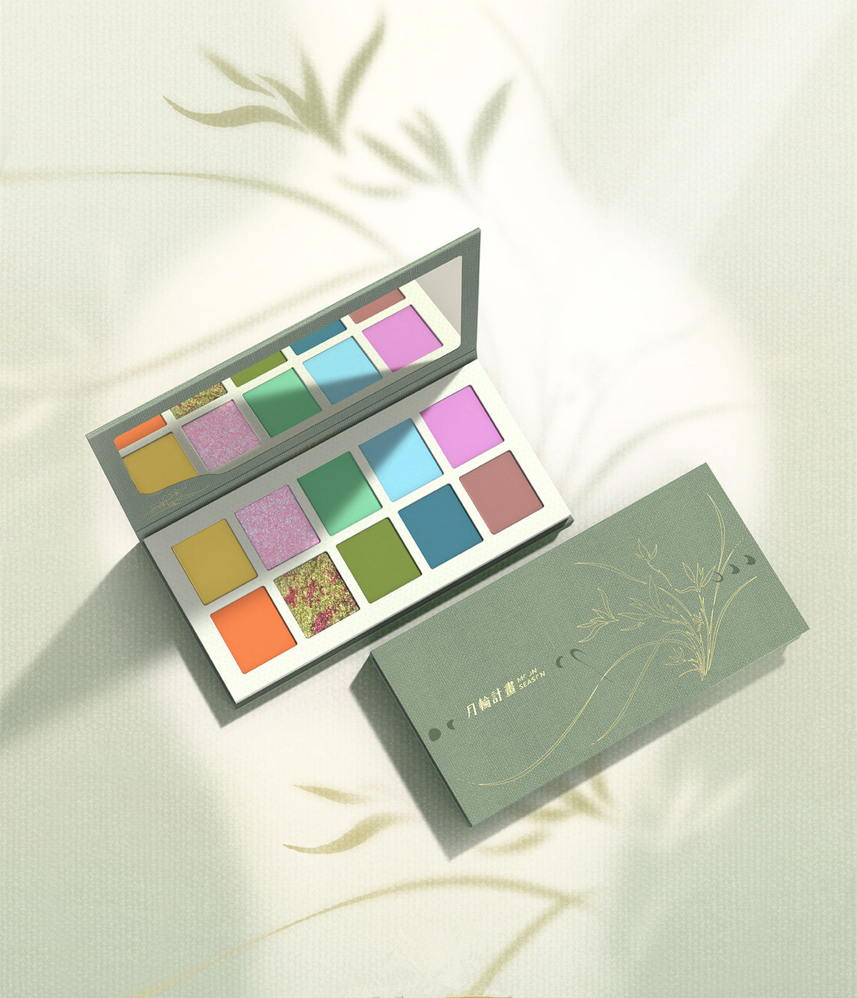 DRAMO Moon Season Eyeshadow Palette 004 Bouquet T3859 | LookHealthyStore
