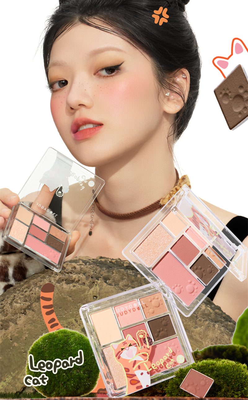 JUDYDOLL Leopard Cat Series All-In-One Makeup Palette T2295 ...