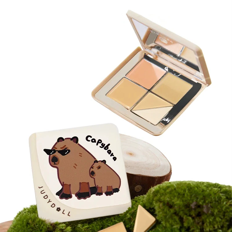JUDYDOLL Leopard Cat Series 5-shade Full Coverage Concealer Palette T3 ...