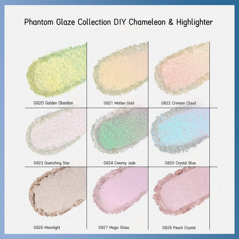 QianYan Phantom Glaze Collection DIY Chameleon Eyeshadow Palette T4571 ...