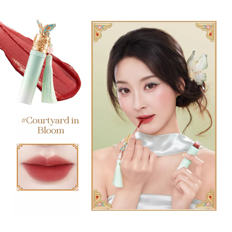 PALACE MUSEUM Treasure Garden Collection Moist Matte & Glossy Lip Glaz ...