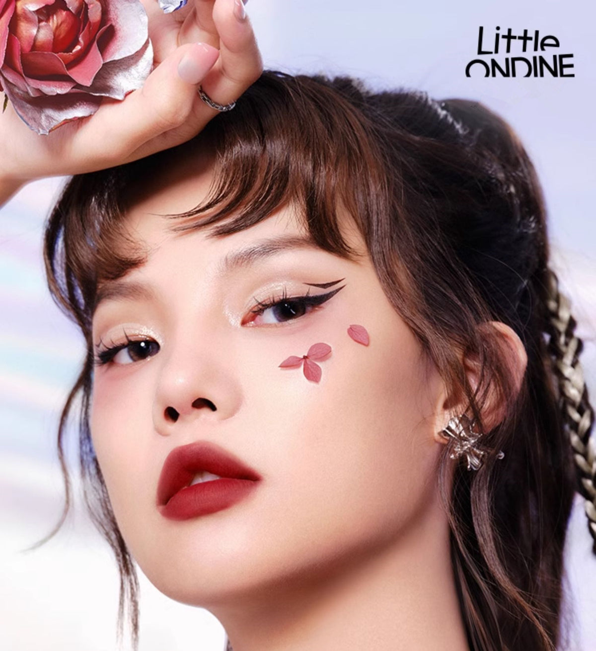 LITTLE ONDINE Blossom Mood Velvet Matte Lip Mud T3800 – LookHealthyStore