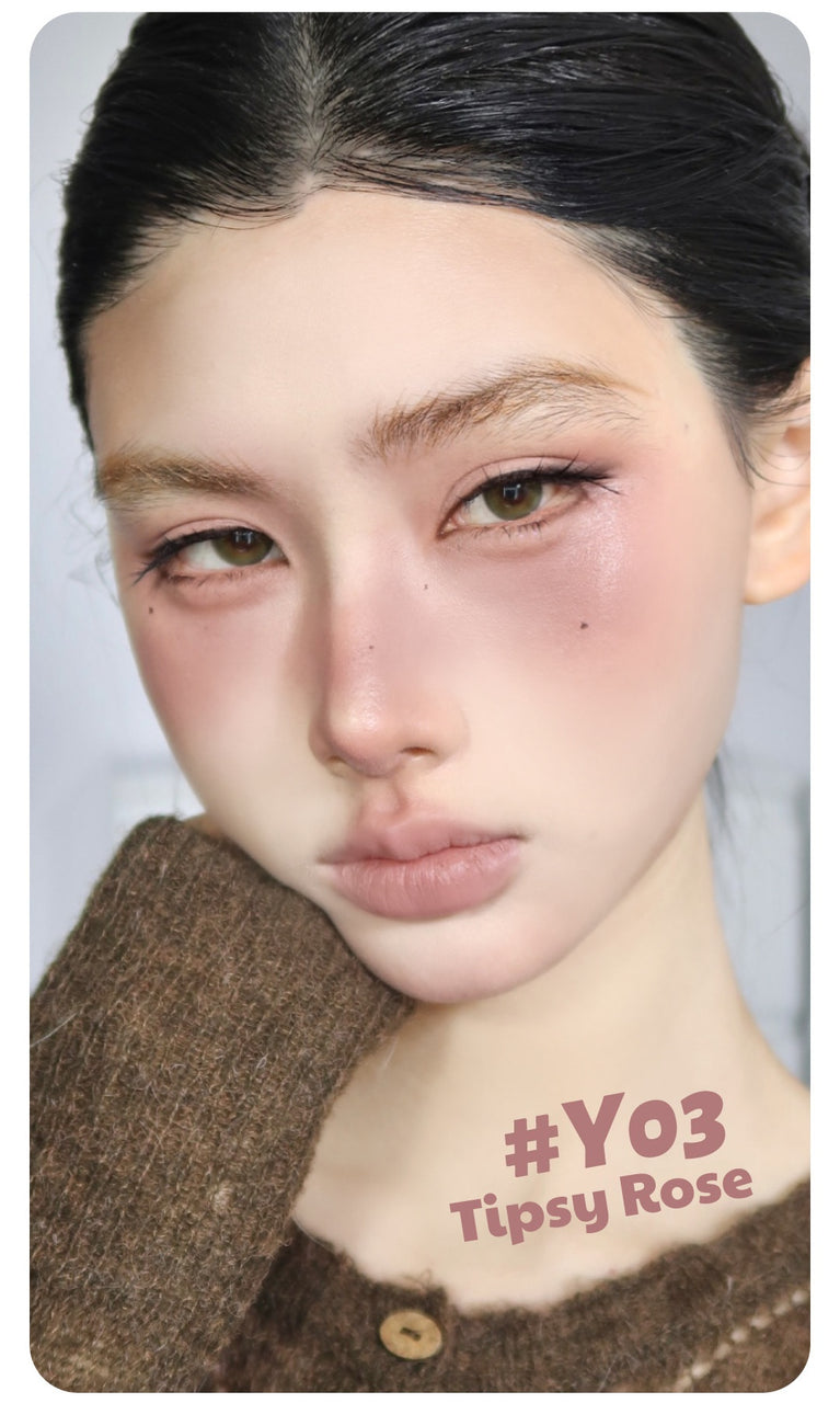 LEEMEMBER Red Wine Series Matte Blusher & Lipstick Multi-use Cream T54 ...