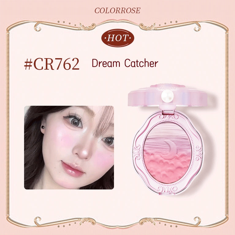 COLORROSE Oil Painting Series Relief Gradient Blusher & Highlightr & C ...
