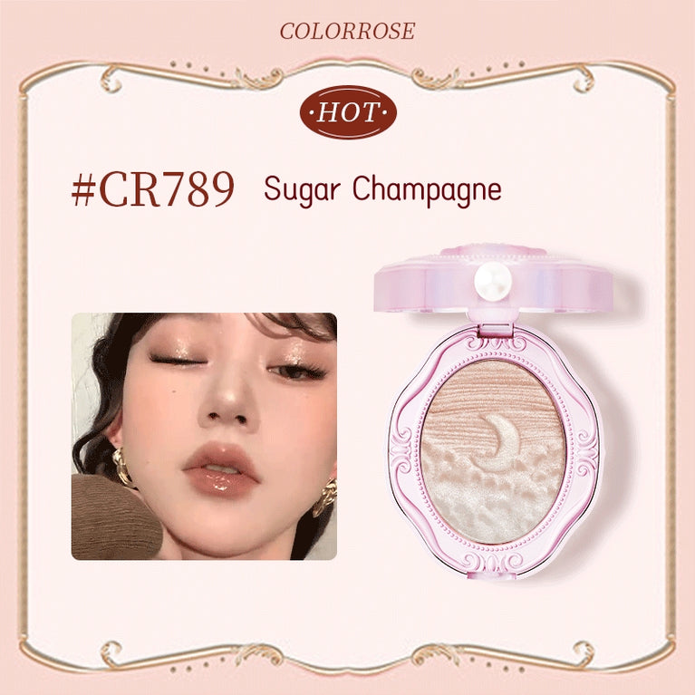 COLORROSE Oil Painting Series Relief Gradient Blusher & Highlightr & C ...