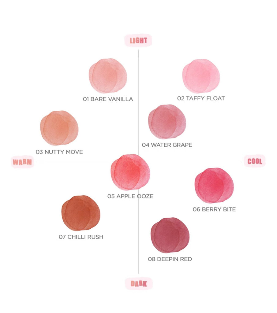 ROMAND Long Lasting Bare Water Matte Lip Tint T4177 | LookHealthyStore