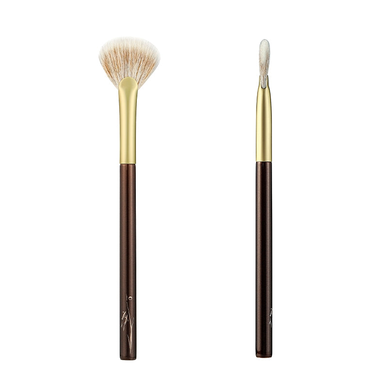 FIX+ Professional Sd-20 Fan Shape Highlighter & Blusher Makeup Brush T ...