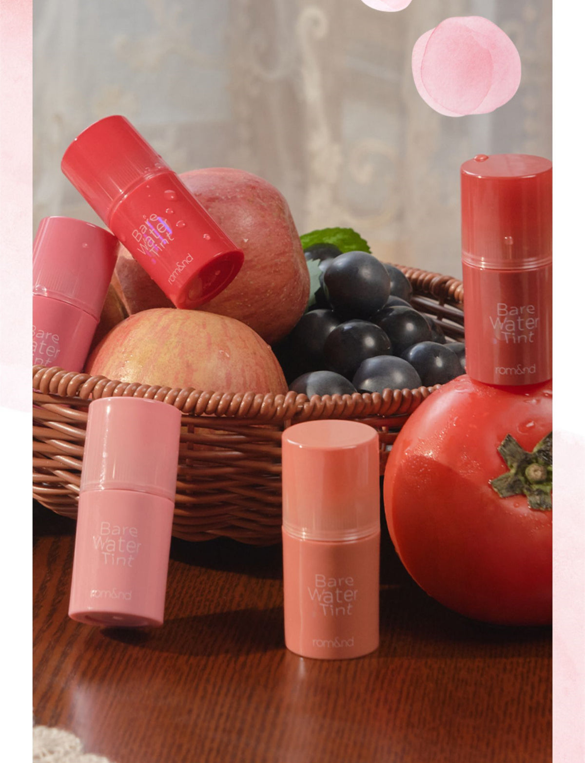 ROMAND Long Lasting Bare Water Matte Lip Tint T4177 | LookHealthyStore