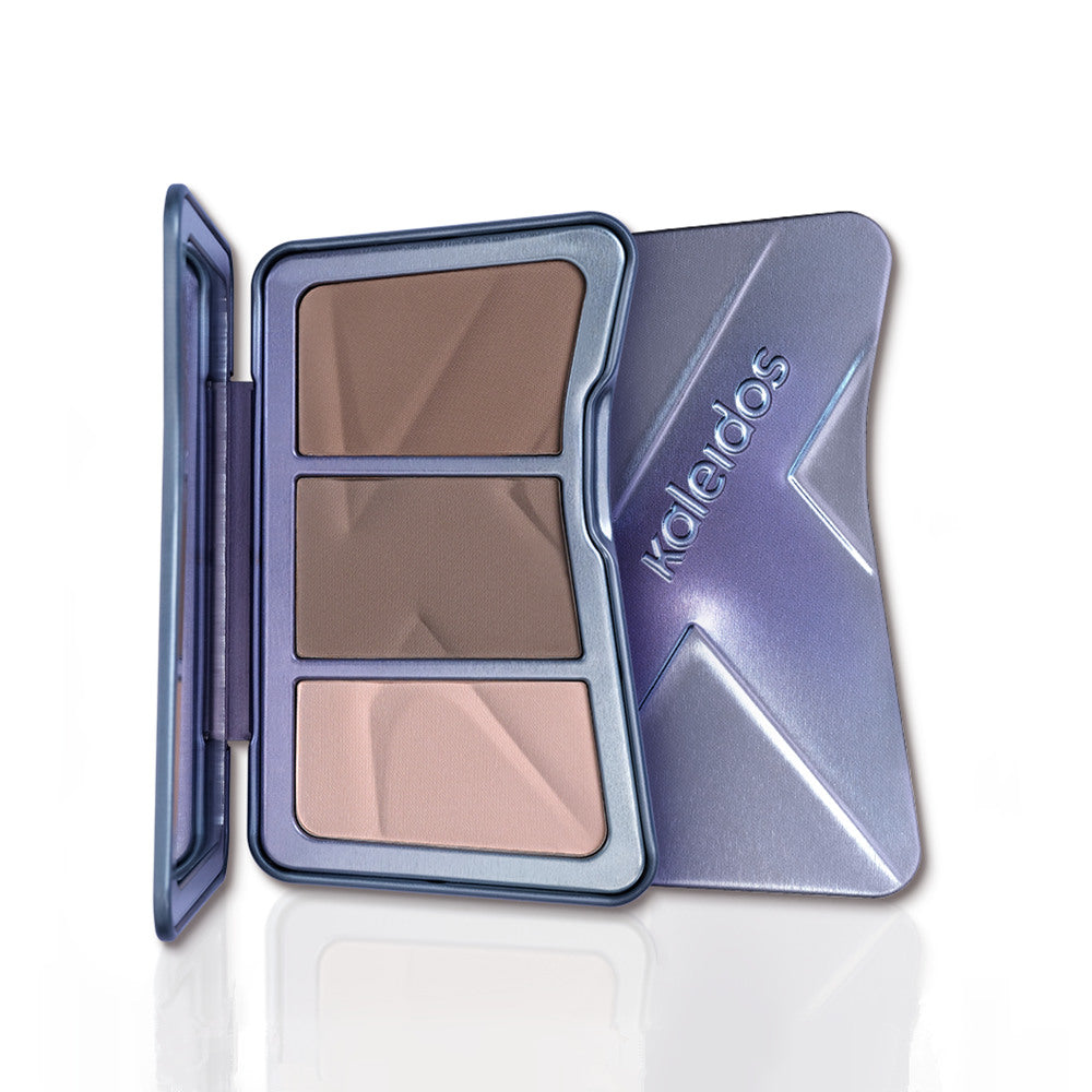 KALEIDOS Symphony Tricolor Matte Contour Palette T3532 | LookHealthyStore