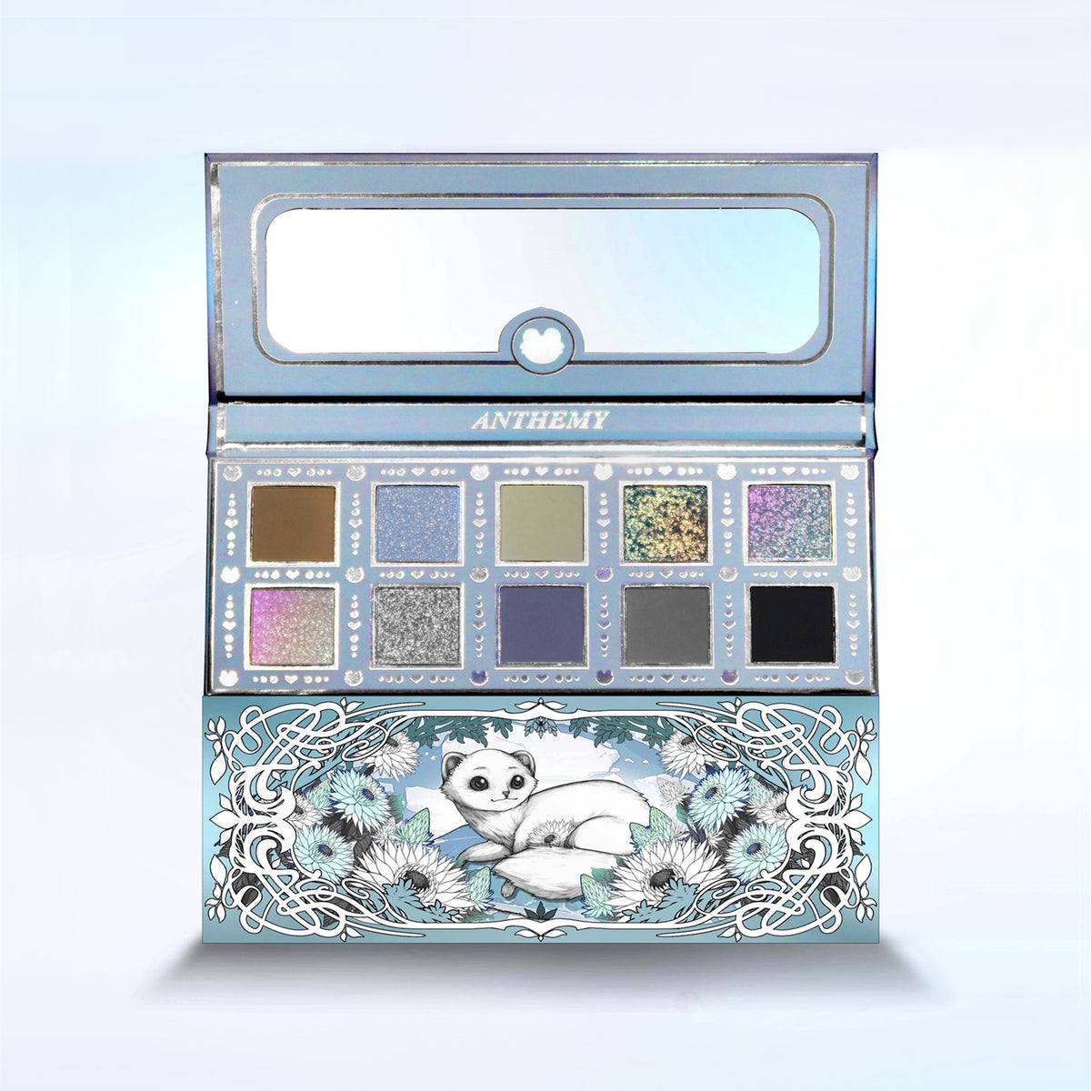 ANTHEMY Ice Ferret 10-Color Chameleon Eyeshadow Palette (3.0) T4277 ...