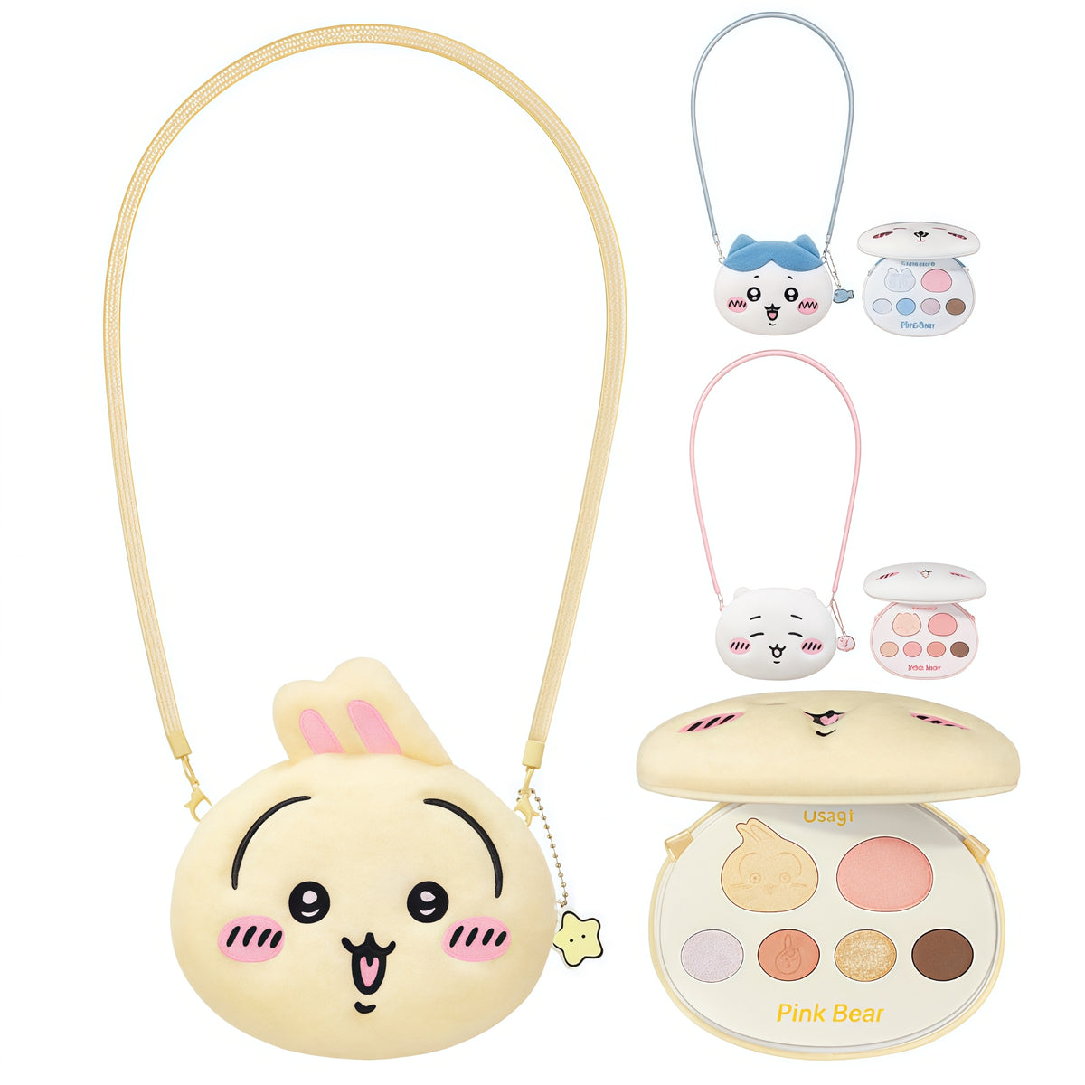 Pink Bear X CHIIKAWA Collection Eyeshadow Palette T5250 – LookHealthyStore