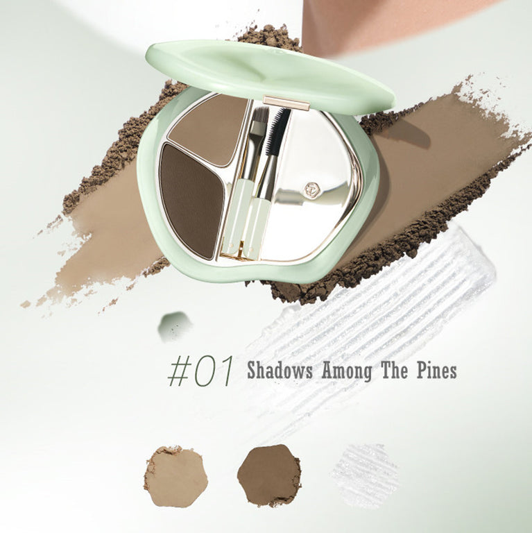TIMAGE Green Jade Series Multi-Use Eyebrow Makeup Palette T3140 ...