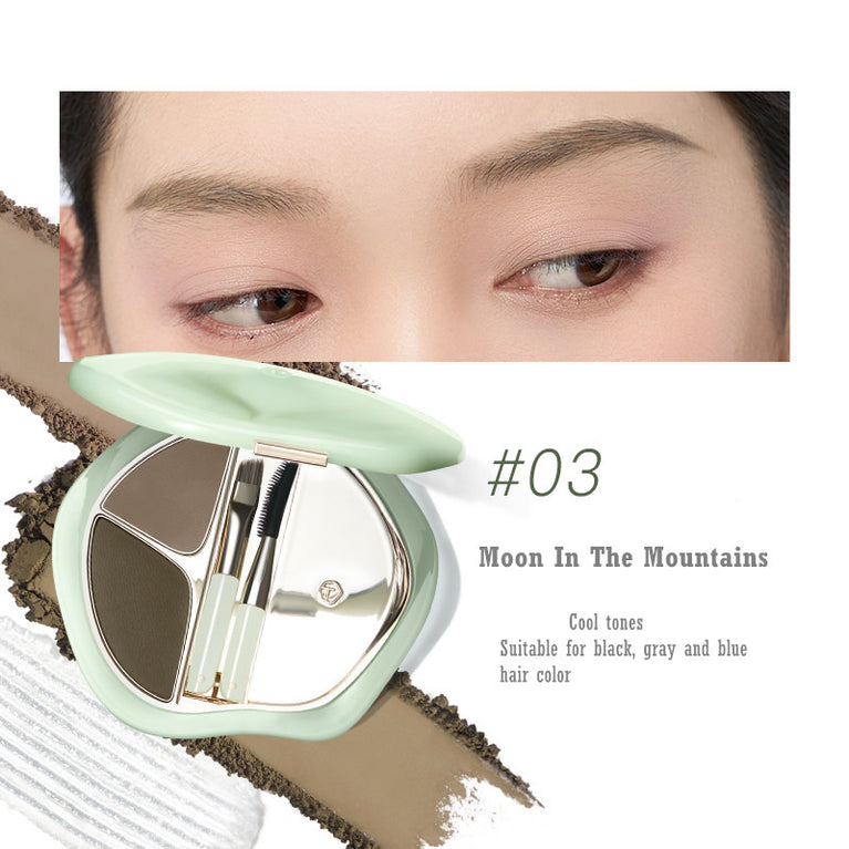 TIMAGE Green Jade Series Multi-Use Eyebrow Makeup Palette T3140 ...