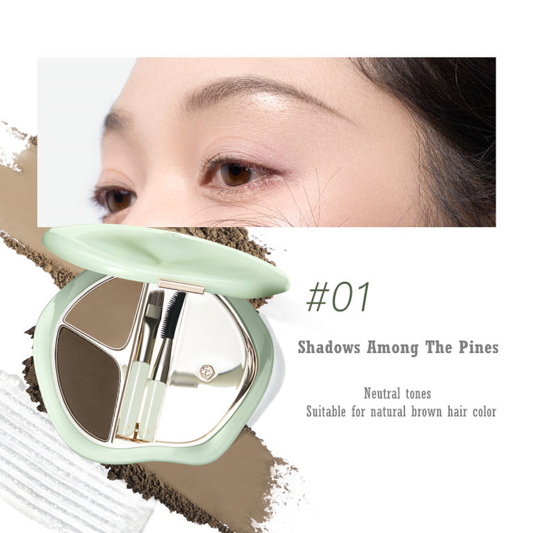 TIMAGE Green Jade Series Multi-Use Eyebrow Makeup Palette T3140 ...